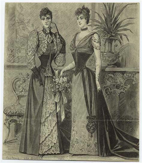 British Womens Fashion In The 1890s Cove