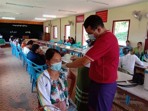 ကွန်ဟိန်းမြို့၌ ကိုဗစ် ၁၉ ရောဂါ ကာကွယ်ဆေး မထိုးနှံရသေးသည့် နိုင်ငံ့ဝန