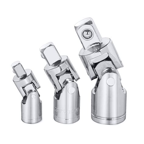Universal Joint Socket 1 4 3 8 1 2 Universal Joint Socket Sets 3 Pcs