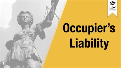 Tort Law Occupiers Liability Youtube