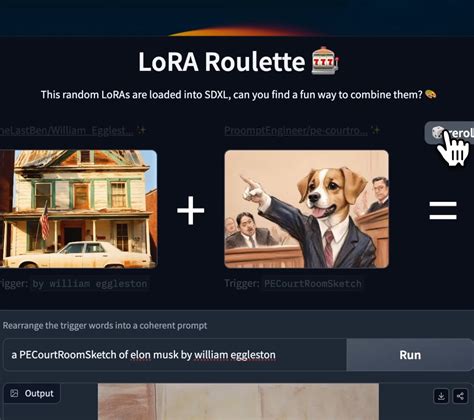 Lora Roulette Two Random Loras Are Loaded Can You Find A Way To
