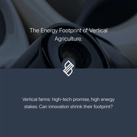 The Energy Footprint Of Vertical Agriculture → Scenario