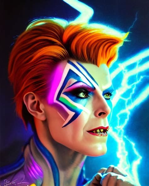 David Bowie Lightning Bolt