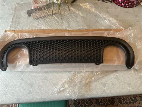 New Genuine Audi Tt Mk1 8n Rear Bumper Lower Exhaust Diffuser Cover