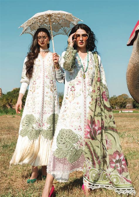 Lawn Collection Mushq Lawana Msl15 Saleem Fabrics Traditions