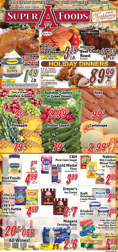Current Ad Super A Foods