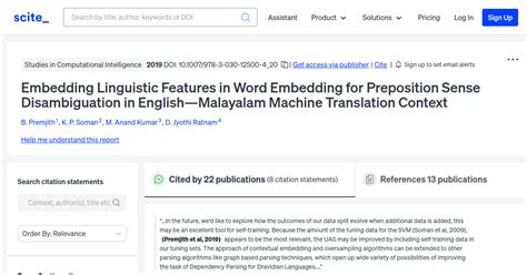 Embedding Linguistic Features In Word Embedding For Preposition Sense Disambiguation In English