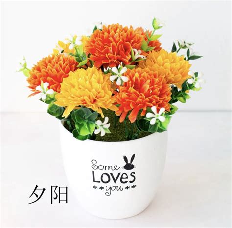 Купить Искусственные цветы в горшке для декора и интерьера по выгодной цене в интернет магазине