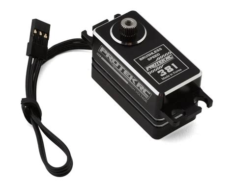 ProTek RC 381 Ultra Low Profile High Speed Brushless Servo High Volt Metal Case PTK 381