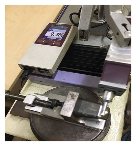 Installation For Measuring Surface Roughness Based On Optimal Parameters Download Scientific