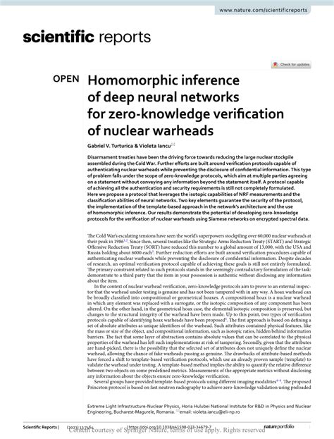 Pdf Homomorphic Inference Of Deep Neural Networks For Zero Knowledge