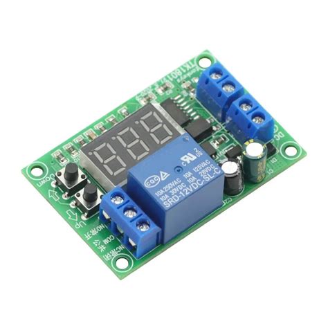 Dc 12v Display Delay Timing Relay Module Timer Relay Board 1 999