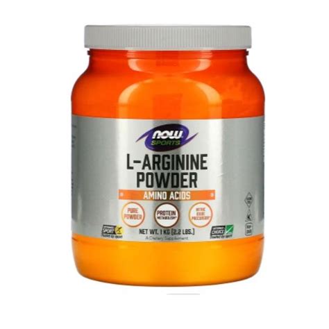 Now Foods Sports L Arginine Powder 1 Lb 454 G22 Lbs 1 Kg