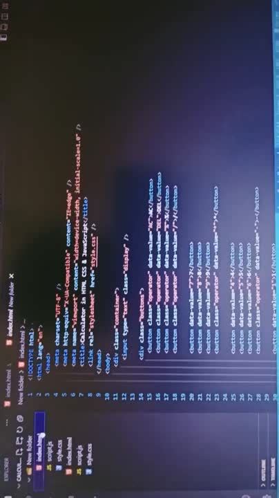 Dileep Sengar On Linkedin Webdevelopment Codsoftinternship Calculator Html Javascript Css