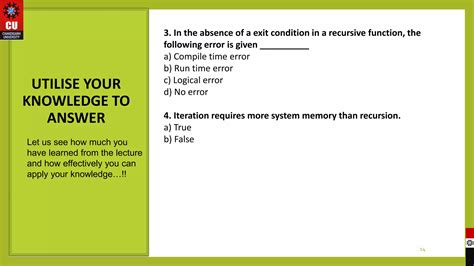 Lecture 10 Recursive Function And Macrosppt Programming Languages