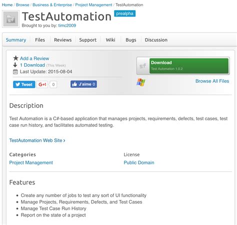 Testautomation Software Testing Tools Guide
