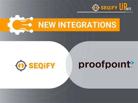 Now Available New Connector To Proofpoint Seqify
