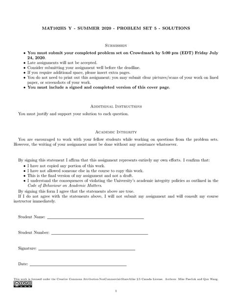 mat102 s2020 ps5 solns assignment 5 solutions submission you must submit your completed