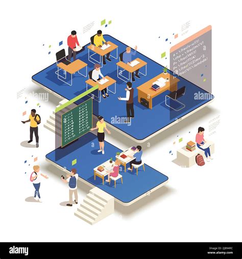 Classroom Monitors Stock Vector Images Alamy