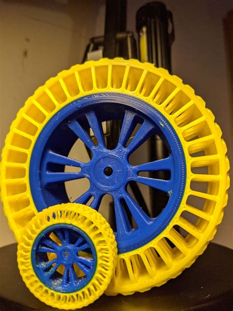 3d Printing Custom Robot Tires Impulse3d