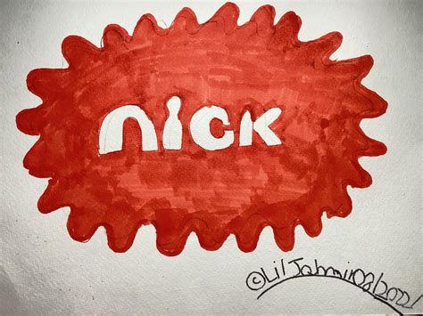 Nickelodeon Splat Logo But With The 2009 Logo By Liljahmir08 On