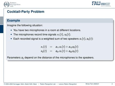 lecture notes in pattern recognition episode 32 independent