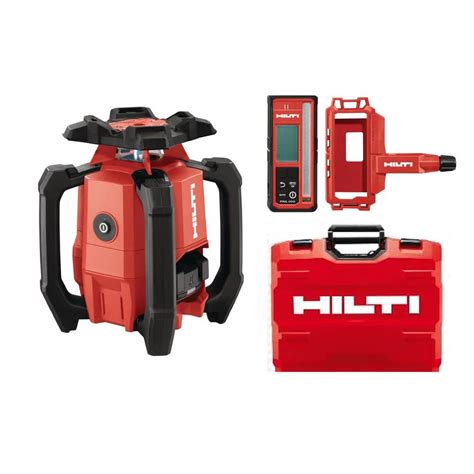 Hilti Pr 40 22 Volt 1315 Ft Cordless Red Rotary Laser Level With