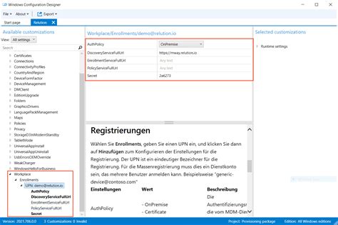 Bulk Enrollment With Windows Configuration Designer