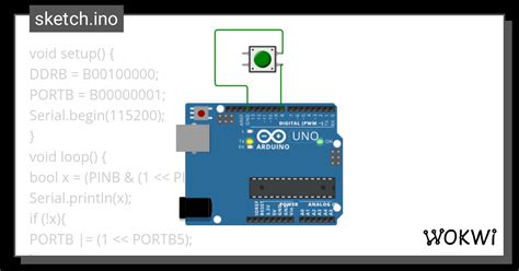 Arduino Pin Manipulation Wokwi Esp32 Stm32 Arduino Simulator