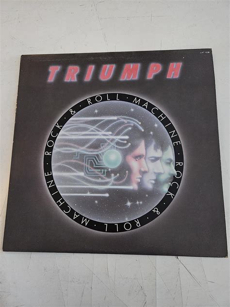 Triumph Rock And Roll Machine Ex Lp Lat 1036 Attic Records 1977 Canada Record Arena
