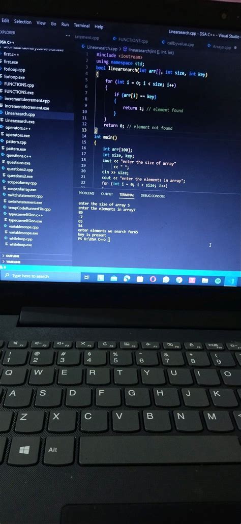 Priyanshi Gupta On Linkedin Dsa C Array Linear Day5