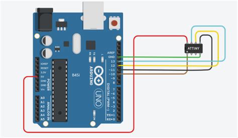 Crea Un Display Pov Con Attiny13 Programmato Con Arduino Elettronica