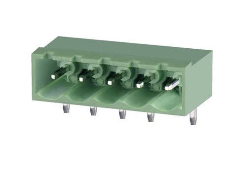 Cp Series Horizontal Plug 5 Pin Terminal Block Connector 300v Ul Certified