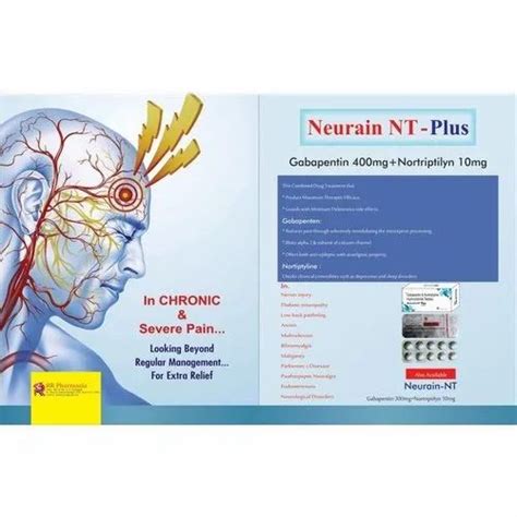 Gabapentin Nortriptyline Hydrochloride Tablets At ₹ 1997 Box Gabapentin Tablet In Nalagarh