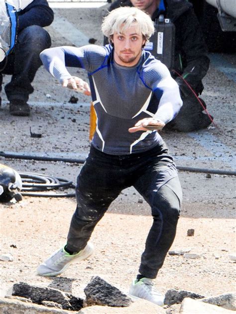Avengers Age Of Ultron Quicksilver Aaron Taylor Johnson Aaron
