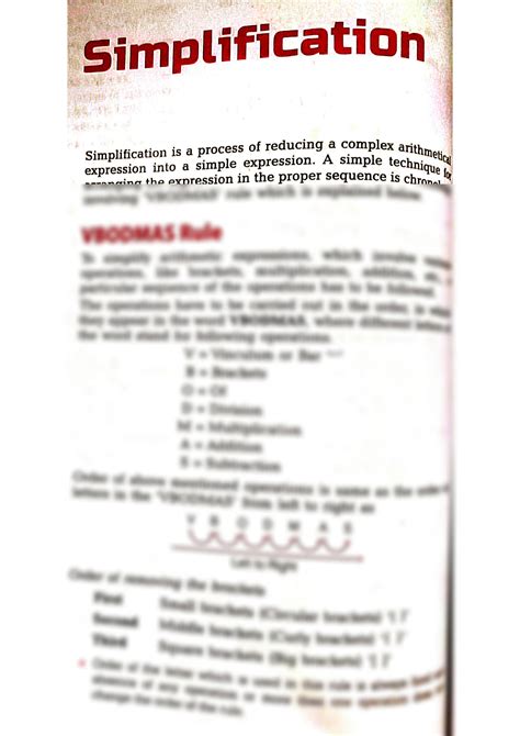SOLUTION Definition And Rules Of Simplification Studypool