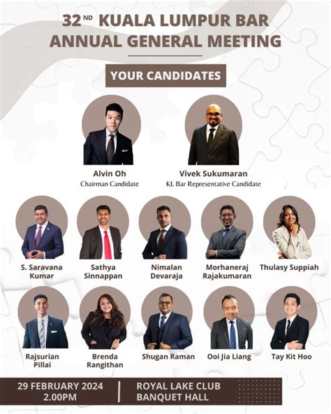 Dear Friends At The Kl Bar This Thursday 29124 Is The Kl Bar Agm