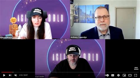 Agile World S2 E10 With Sabrina C E Bruce And Karl A L Smith Interviewing Anthony Coppedge By