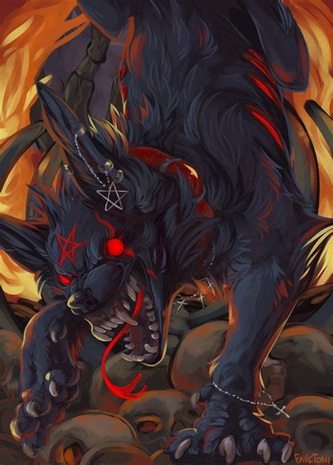 Pin By Concept On Art Demon Wolf Wolf Art Shadow Wolf