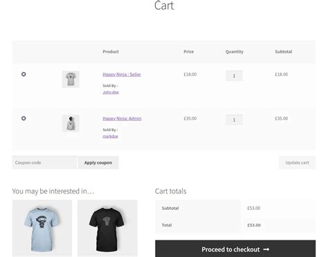 Wordpress Woocommerce Marketplace Split Order User Guide