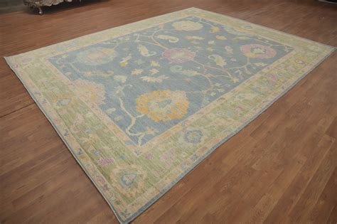 Bloomsbury Market Vegetable Dye Oushak Turkish Area Rug 9x11 Wayfair
