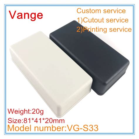 1 개몫 케이블 접합 상자 814120mm Abs 플라스틱 악기 하우징 Diy 모듈 인클로저 케이스와이어 정션 박스