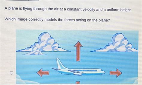 Solved A Plane Is Flying Through The Air At A Constant Velocity And A Uniform Height Which