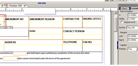 Sap Adobe Form Layout Proper Columns And Rows