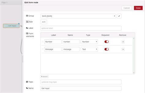 How To Make An Sms App For Raspberry Pi With Node Red Raspberry Pi