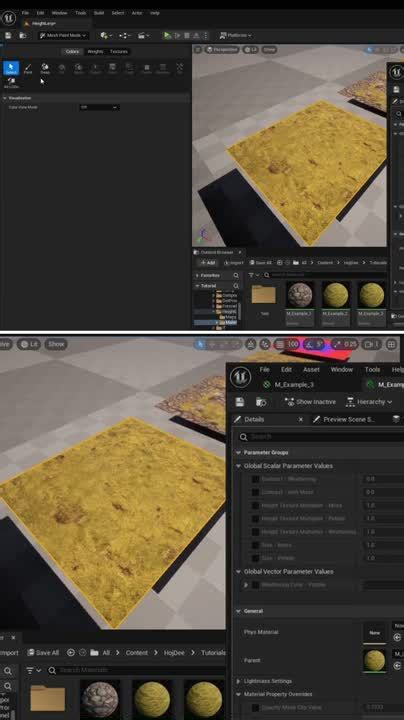 Hoj Dee On Linkedin Using The Height Lerp Node In Conjunction With