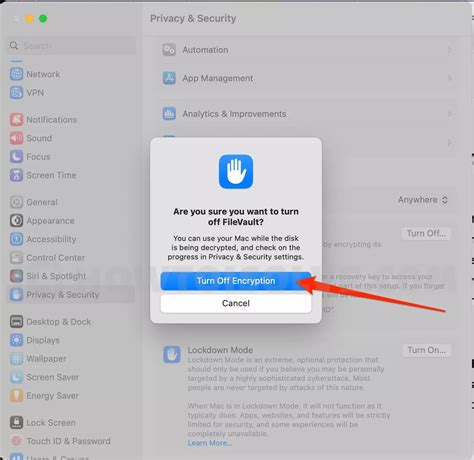 How To Turn Off FileVault On Mac Turn On Sequoia Sonoma Updated