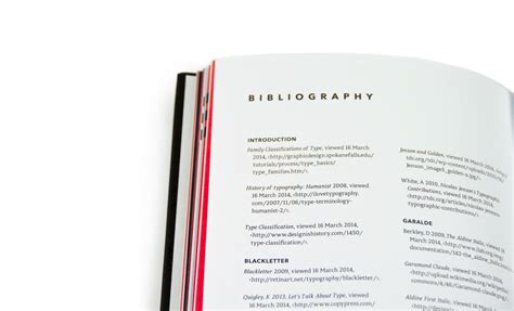 Type Classifications On Behance