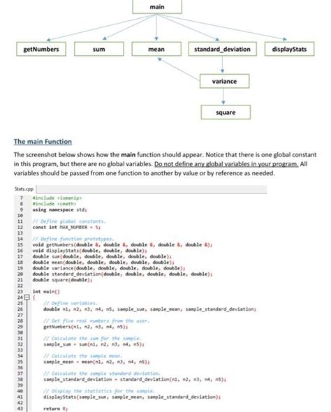 Solved Programming Assignment Stats Write A C Program