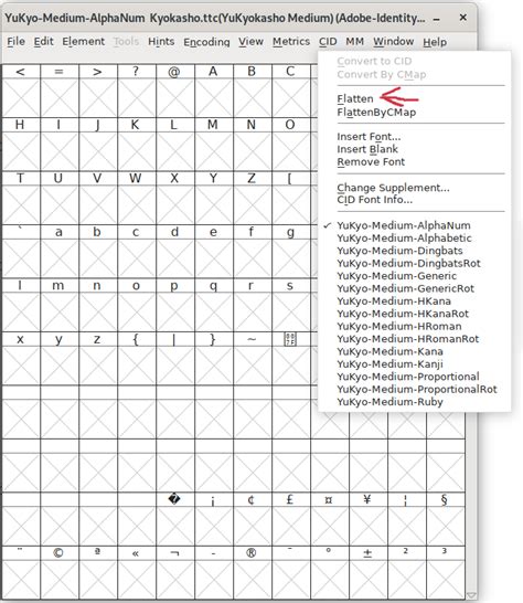 Trying To Extract A Font From Macos Sierra Ttc Produces Garbage · Issue